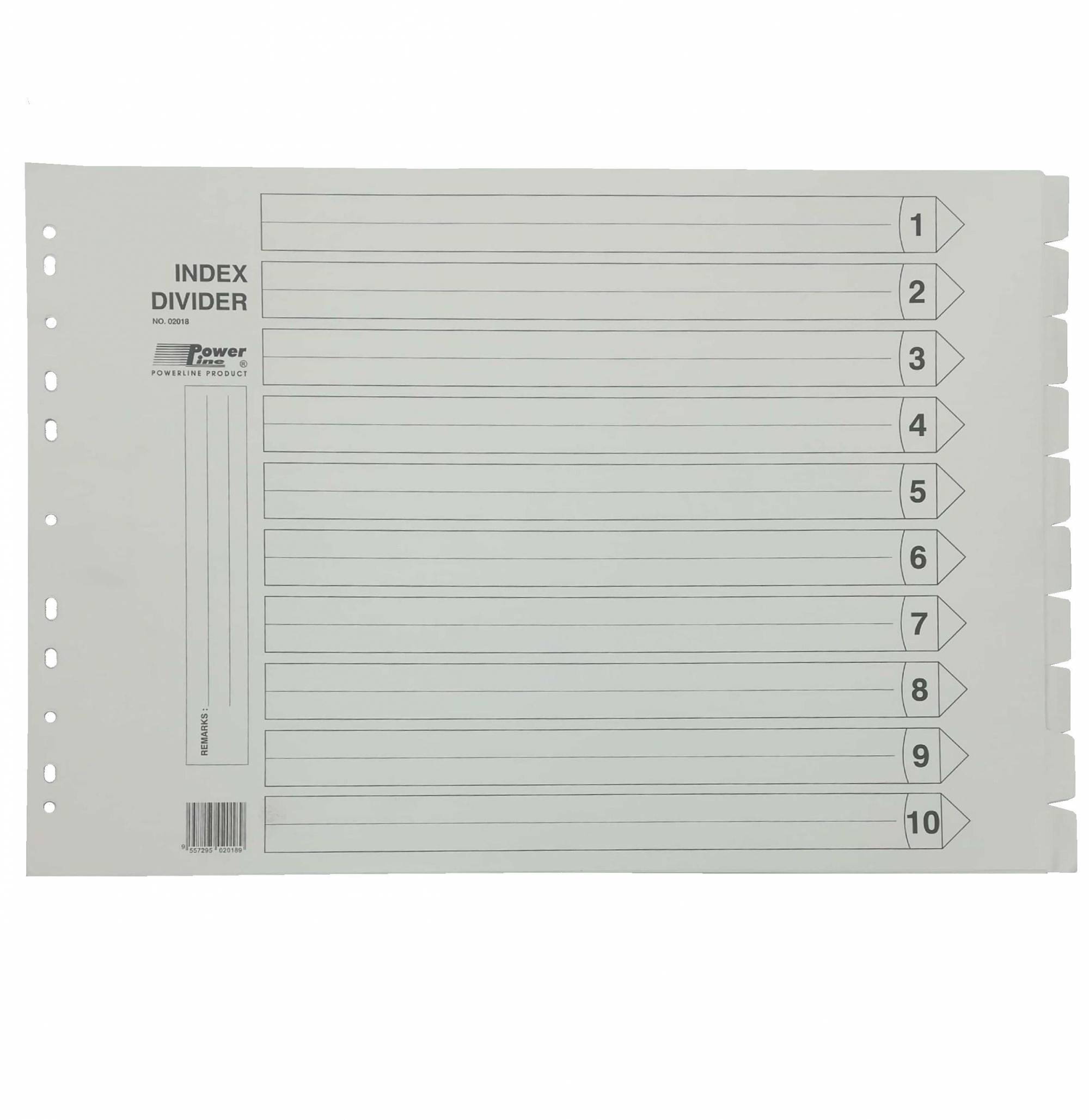 PAPER INDEX DIVIDER