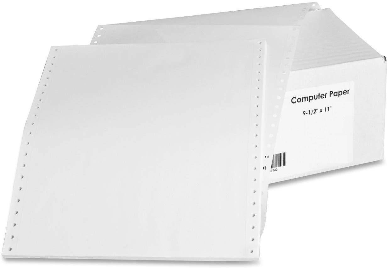 Computer Form 9.5" x 11' - 1 Ply (100Fans)