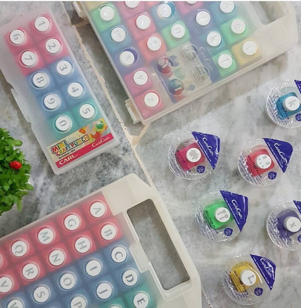 small letter punch set